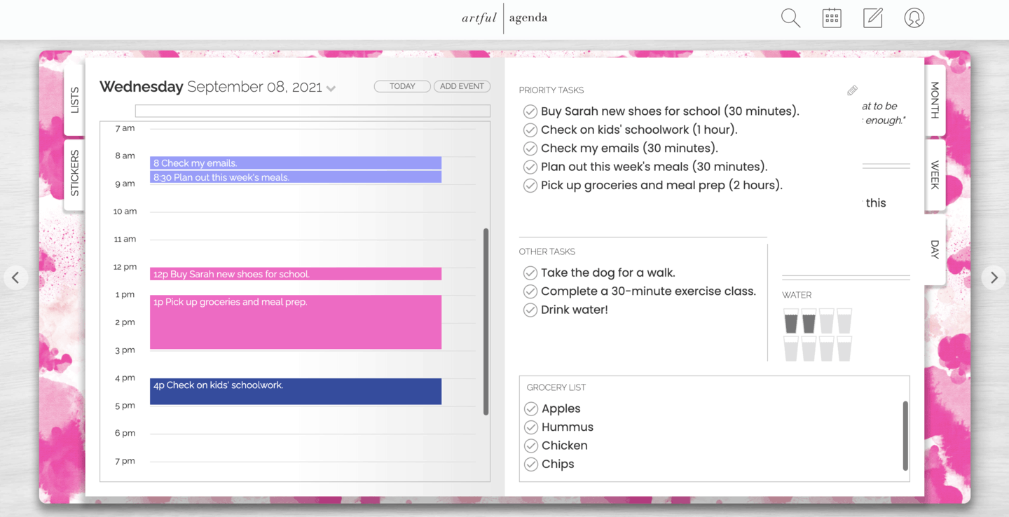 How to Time Block in 3 Easy Steps - Artful Agenda - The Stylish Digital ...