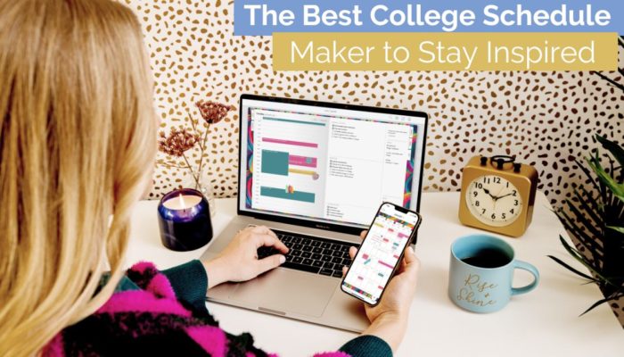 The Best College Schedule Maker to Stay Inspired - Artful Agenda - The ...