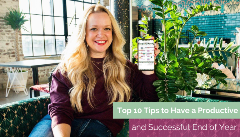 Top 10 Tips to Have a Productive and Successful End of Year - Artful ...