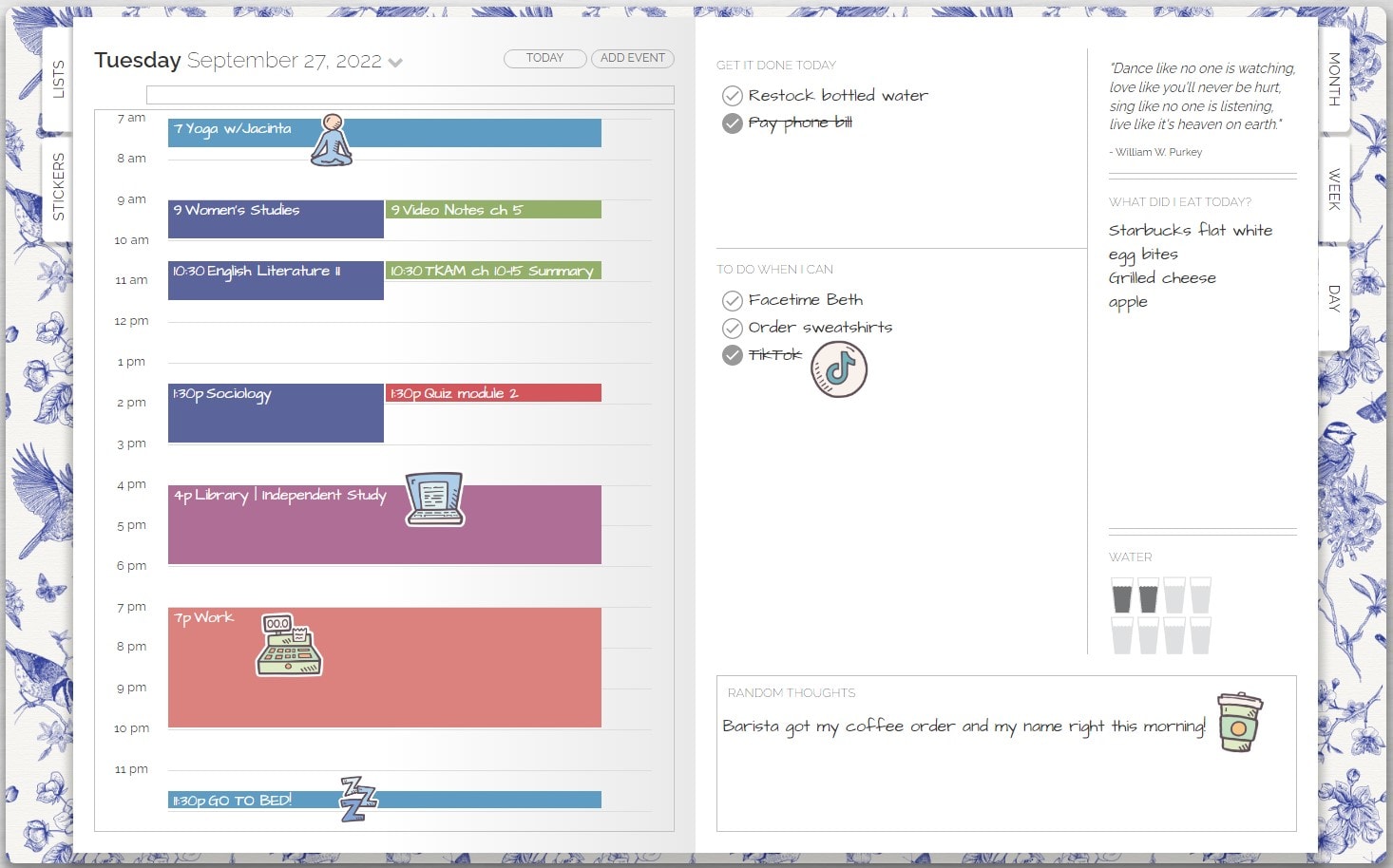 The Best College Schedule Maker to Stay Inspired - Artful Agenda - The ...