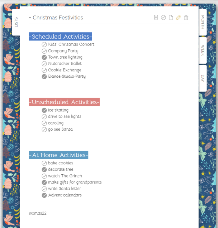 The Only Christmas Checklist You'll Need This Holiday Season - Artful ...