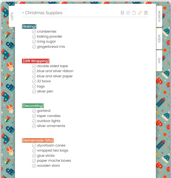 The Only Christmas Checklist You'll Need This Holiday Season - Artful ...