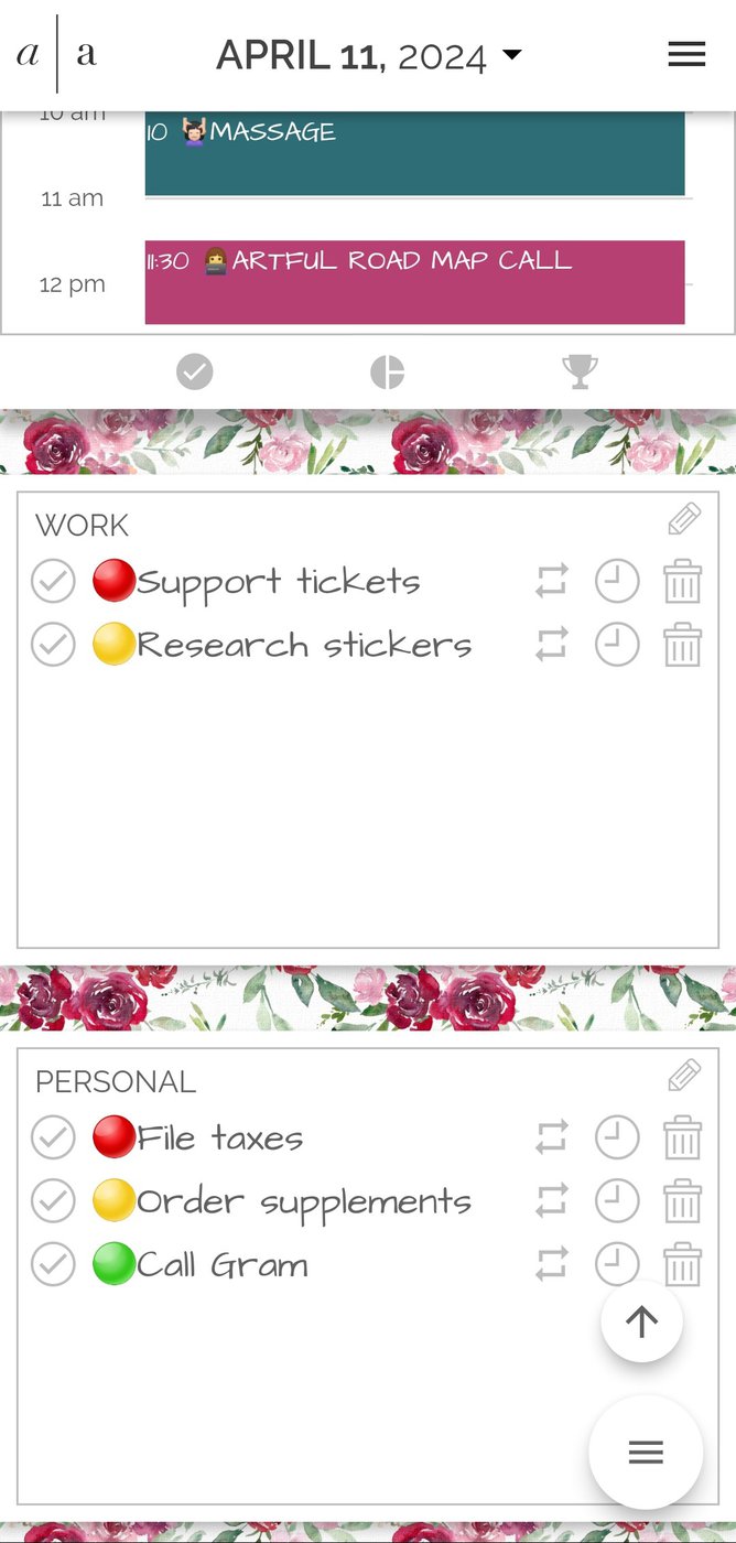 How to Color Code with Artful Agenda - Artful Agenda - The Stylish ...