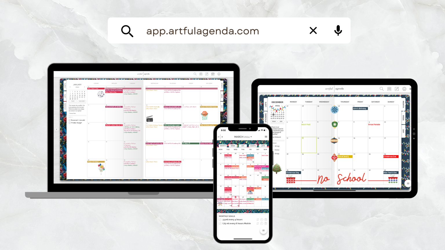 Accessing Artful Agenda On Your Devices - Artful Agenda - The Stylish ...