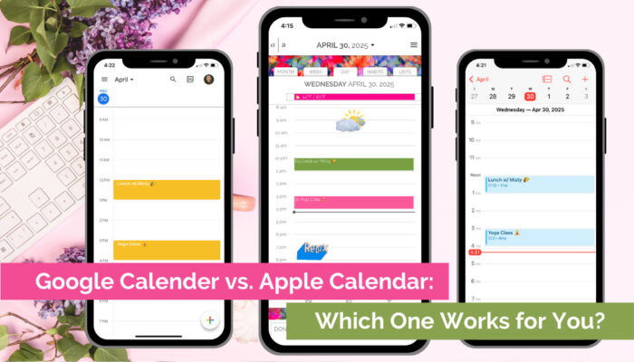 Google Calendar Vs Apple Calendar Which One Works For You Artful